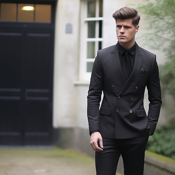 Vardo Black Suit - Etsy