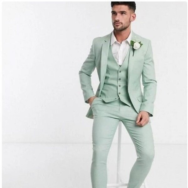 Green Tuxedo - Etsy