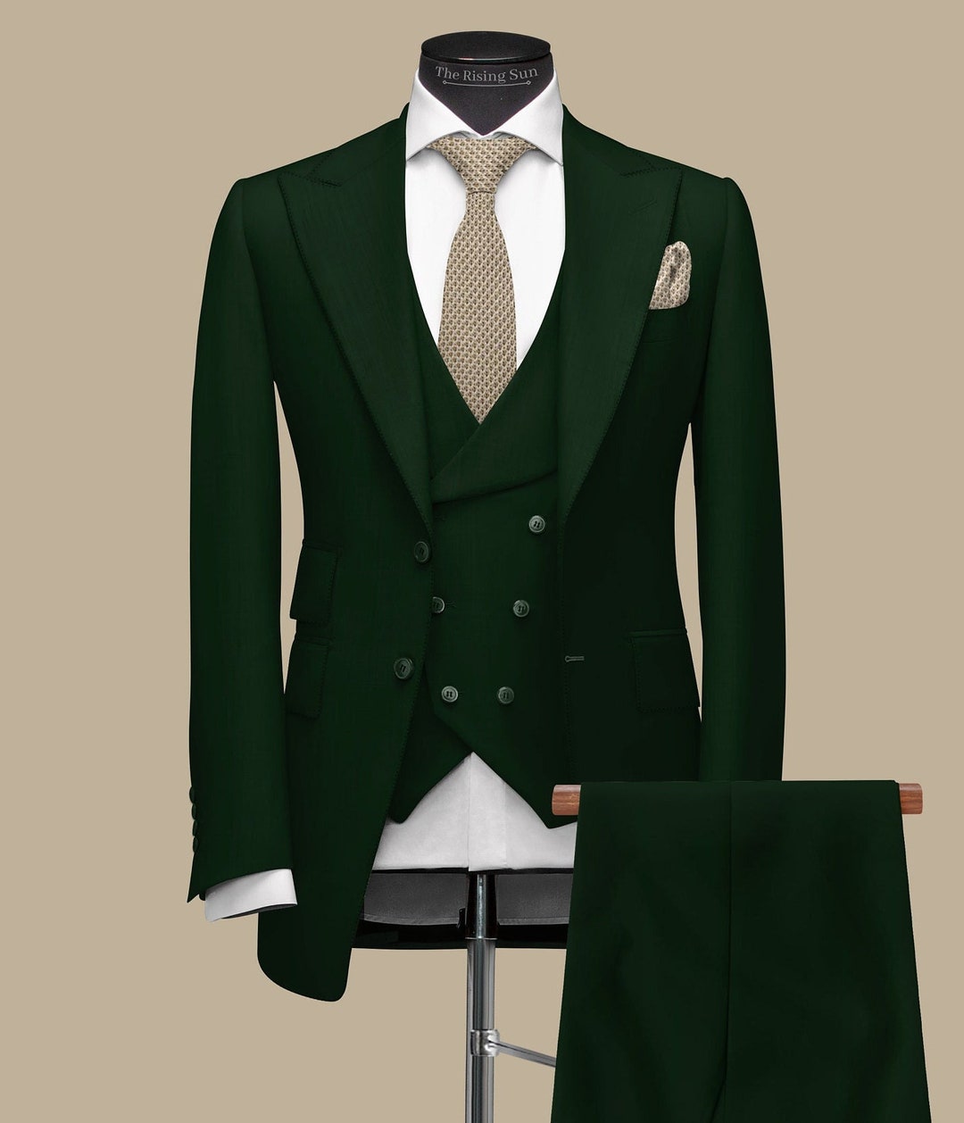 Men Suits, Suits for Men Mint Green Three Piece Wedding Suit, Formal ...