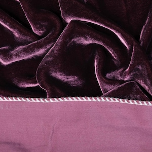 Italian Silk Velvet Fabric Designer Luxury Silk Price for One Meter (1 ...