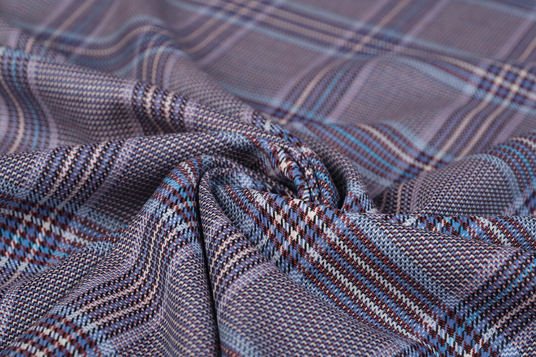 Italian WOOL Fabric by the Yard / Designer Fashion Costume Fabric ...