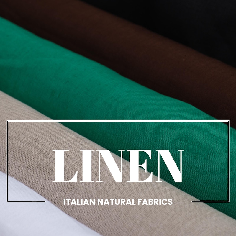 Linen Fabric by the Yard - Etsy
