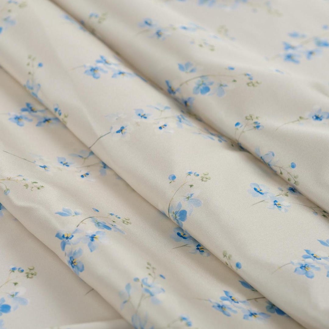 Italian Silk Fabric by the Yard / Meter Designer Fabric Mulberry Silk ...