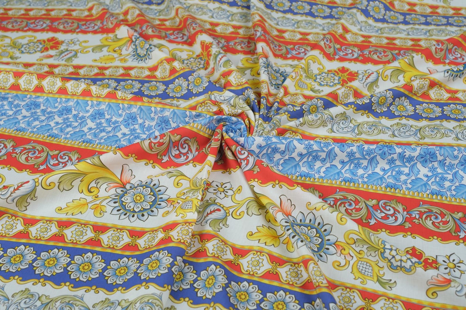 Italian Designer Fabric Cotton Batiste Fabric by the Yard Exclusive ...
