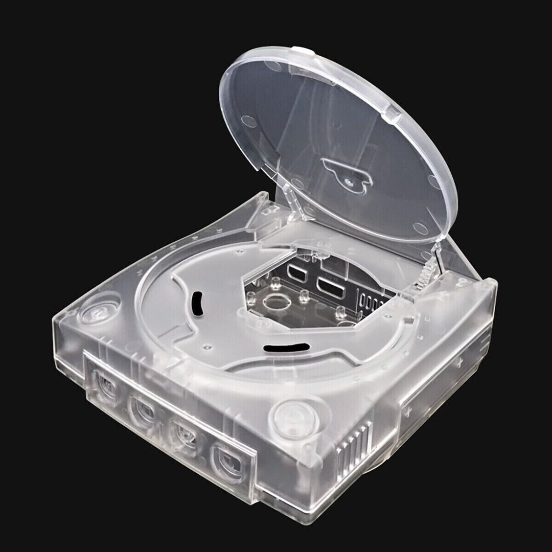 SEGA DREAMCAST DC White Clear Replacement Console Shell - Etsy