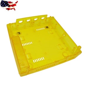 SEGA DREAMCAST DC Yellow Clear Replacement Console Shell - Etsy