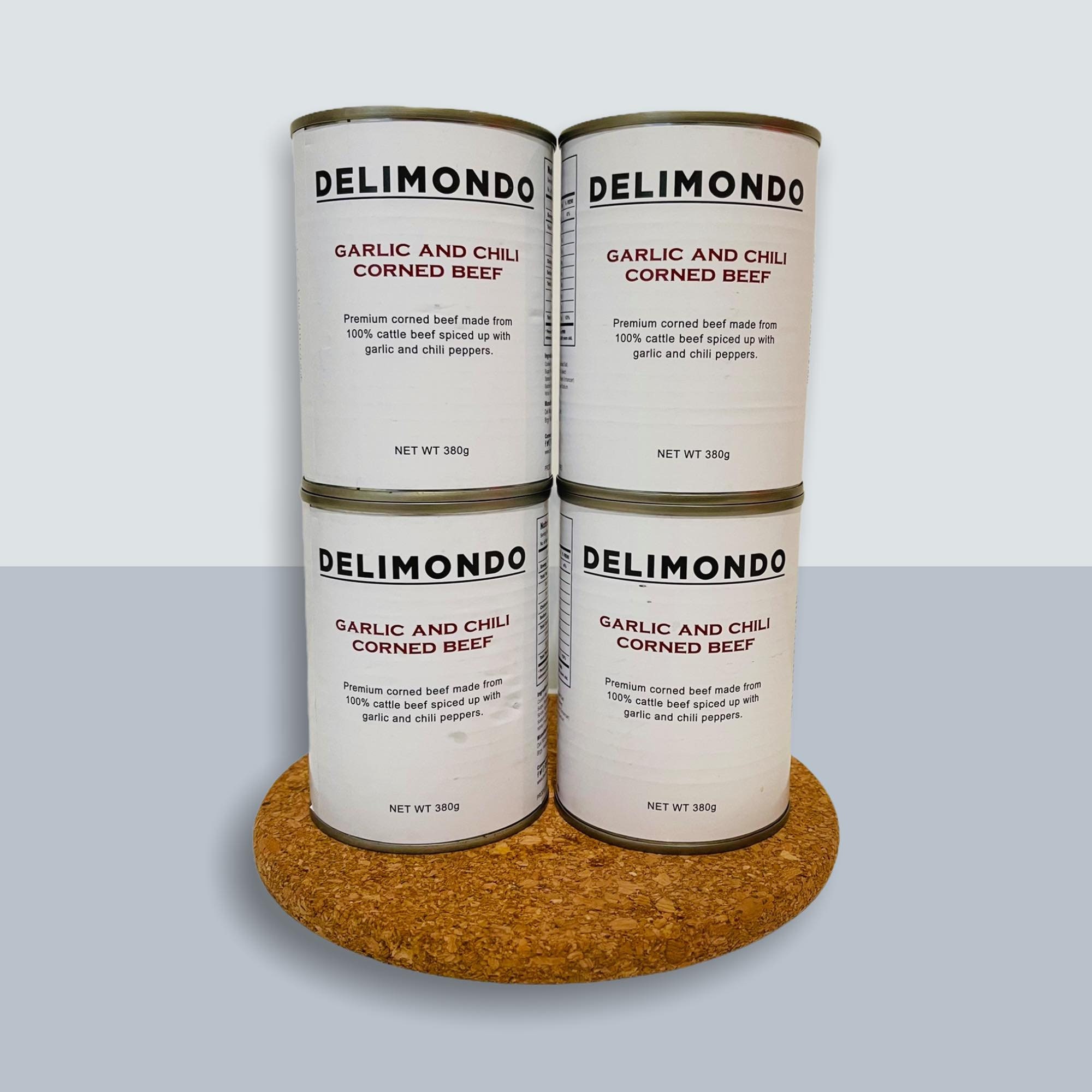 Authentic Delimondo Garlic and Chili Corned Beef 380g Corned - Etsy Canada