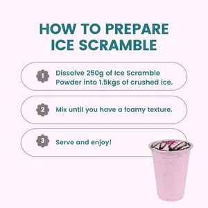 Ice Scramble 250g Iskrambol Desserts Ice Shaved Style Filipino Foods ...