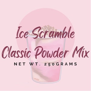 Ice Scramble 250g Iskrambol Desserts Ice Shaved Style Filipino Foods ...
