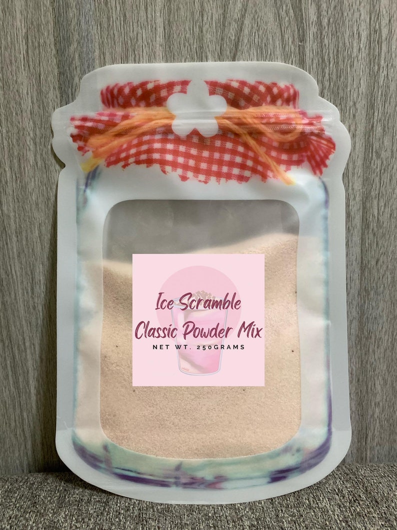 Ice Scramble 250g Iskrambol Desserts Ice Shaved Style - Etsy