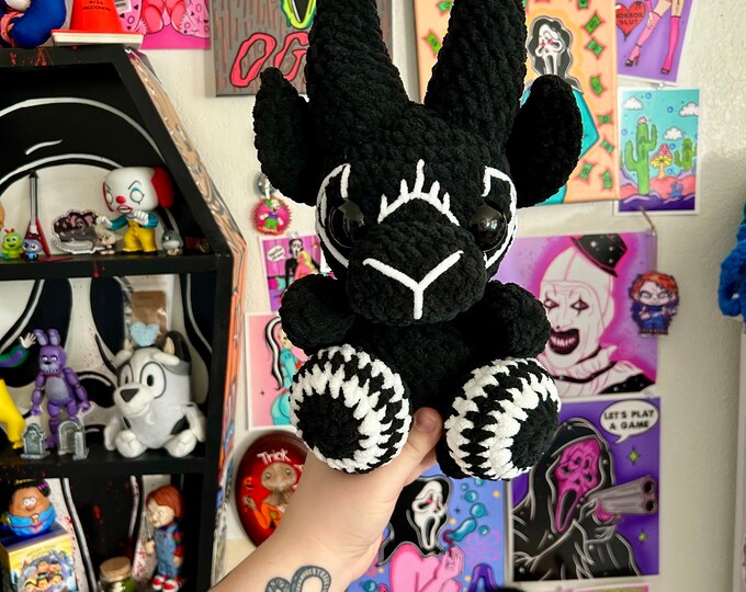 Crochet Sleep Token Goat - Etsy