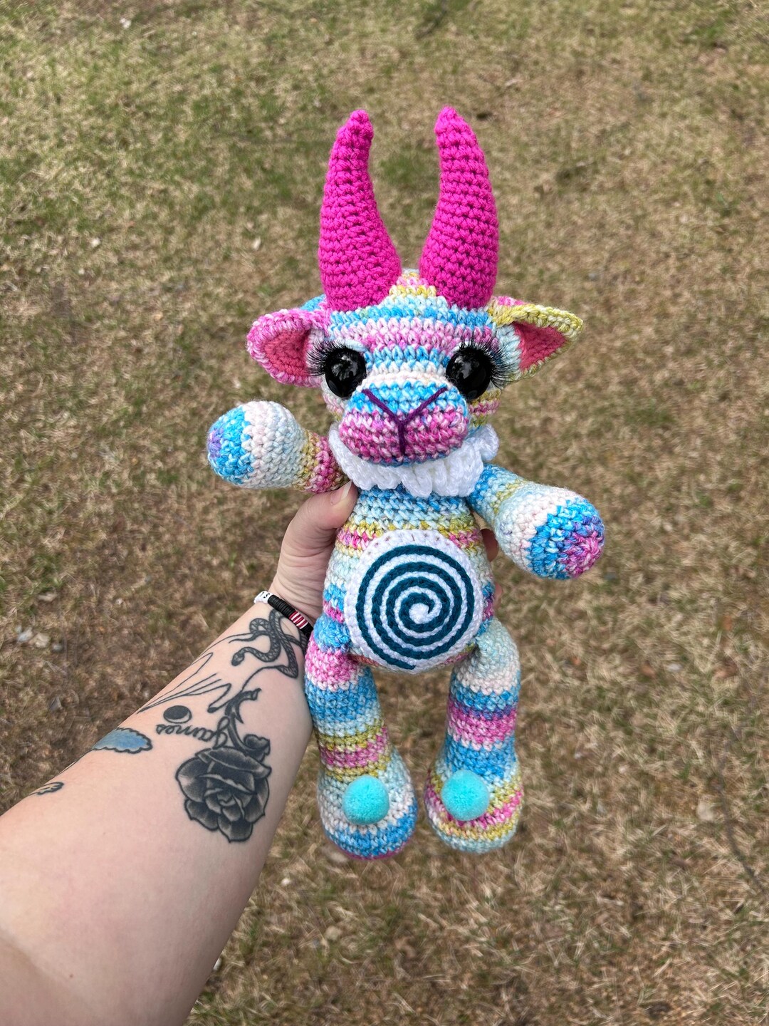 Crochet Candy Goat - Etsy