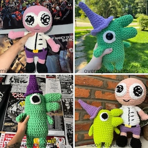 DIGITAL DOWNLOAD Glep Crochet Pattern Smiling Friends - Etsy UK