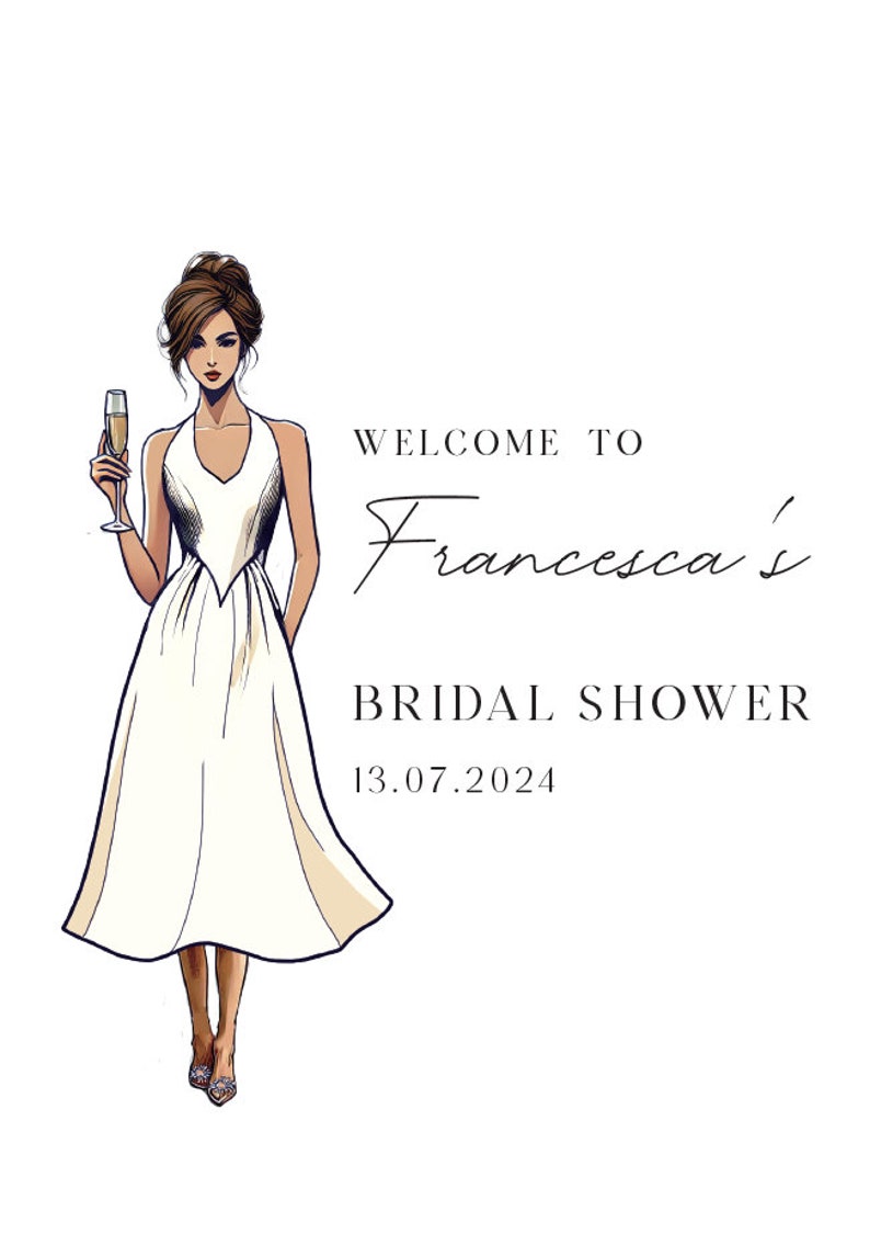 Francesca A1 Sign 5mm Foam Board - Etsy