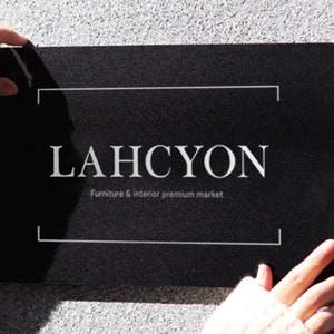 Matte Acrylic Shop Signage - Etsy