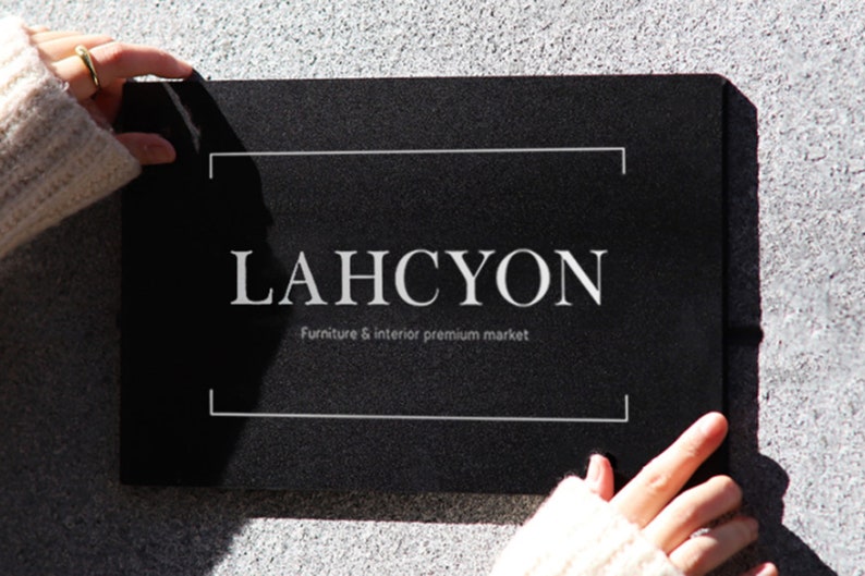 Matte Acrylic Shop Signage - Etsy