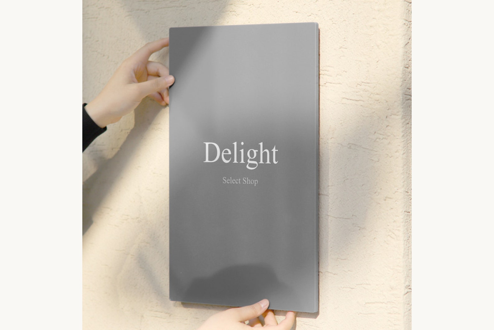 Matte Acrylic Shop Signage - Etsy