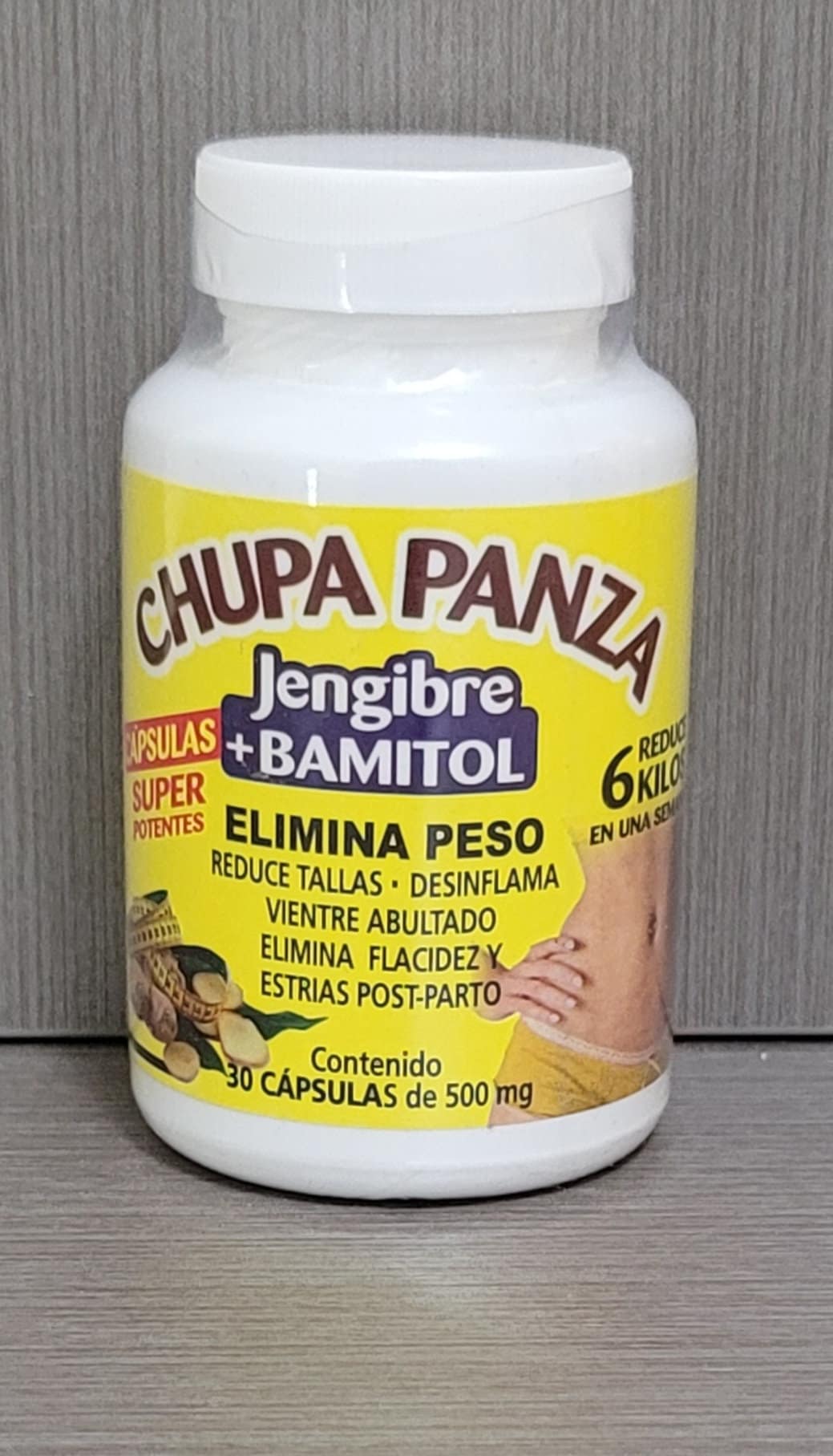 Chupa Panza Capsulas Jengibre | Etsy