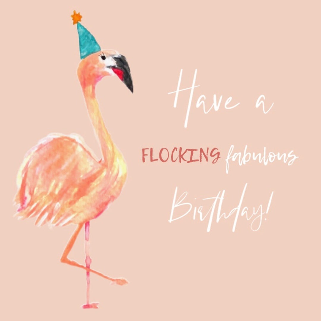Flocking Fabulous Flamingo - Etsy