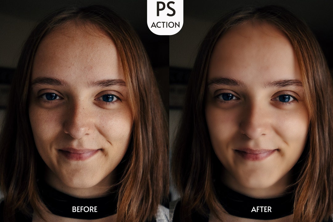 Achieve Flawless Skin With Our Soft Skin Retouch Photoshop Action ...