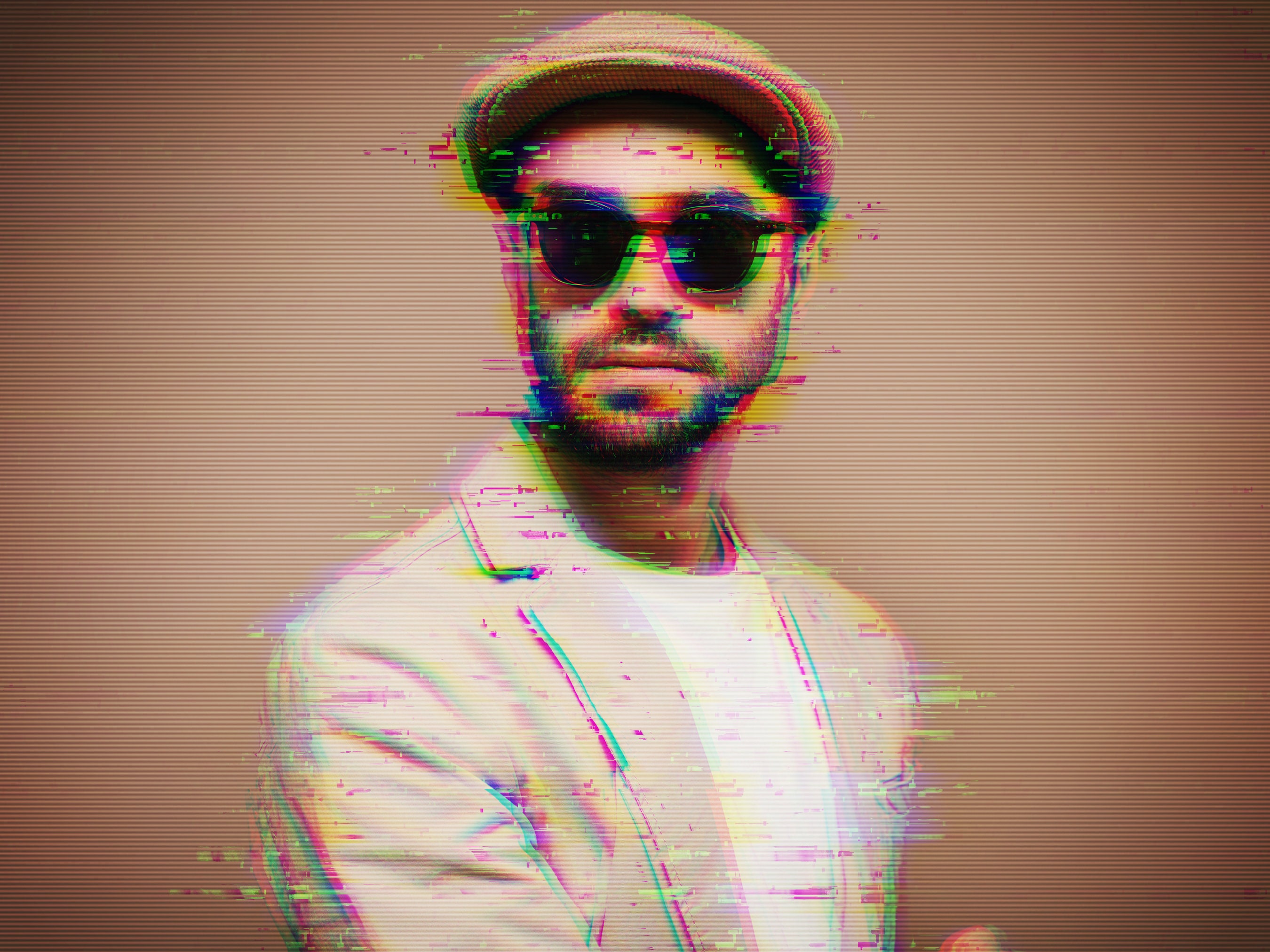 Glitch Effect Photoshop Action Glitch PS Action Glitch Filters ...