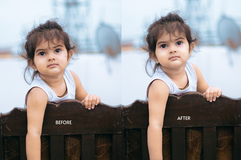 Newborn Skin Retouch Photoshop Action Newborn PS Actions Baby Skin ...