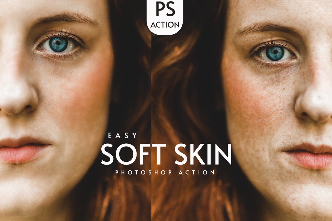 Achieve Flawless Skin With Our Soft Skin Retouch Photoshop Action ...