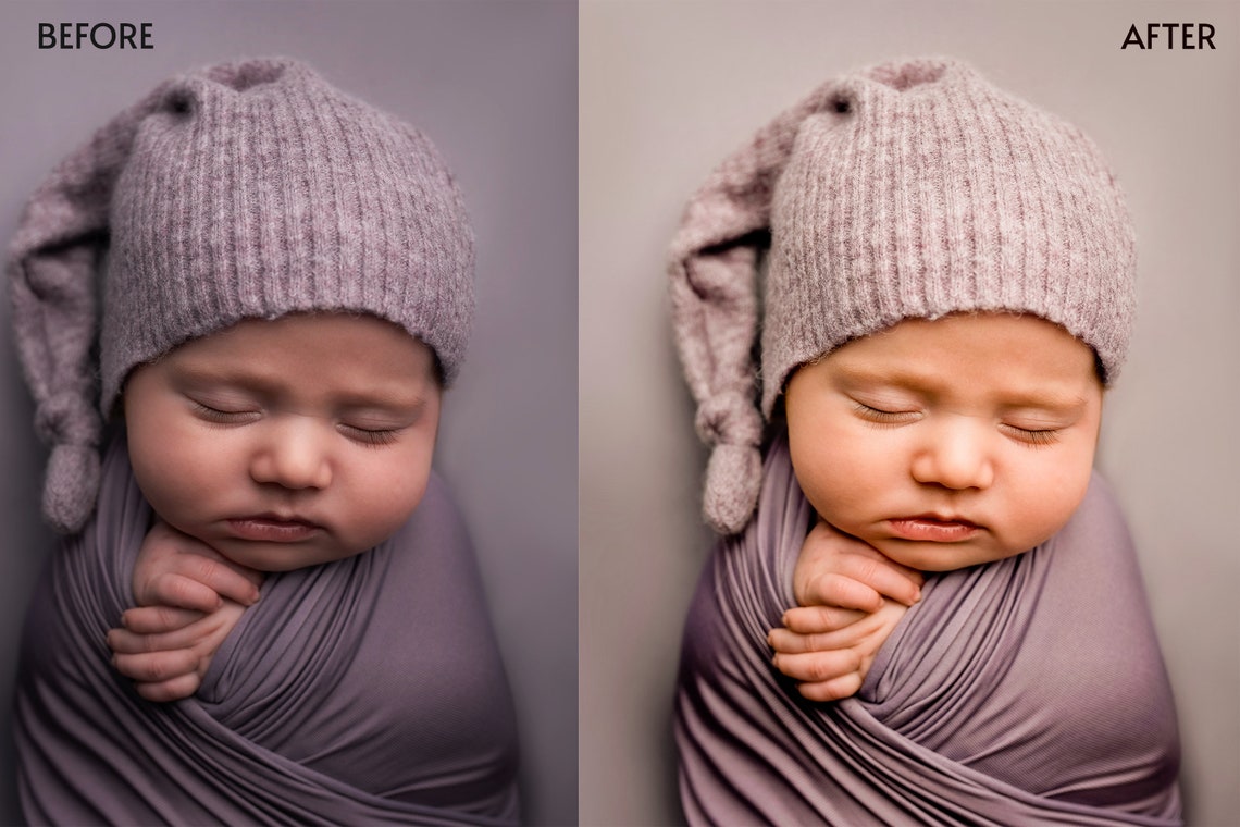 Newborn Photoshop Actions Newborn Editing Action Fashion Selfie Child ...