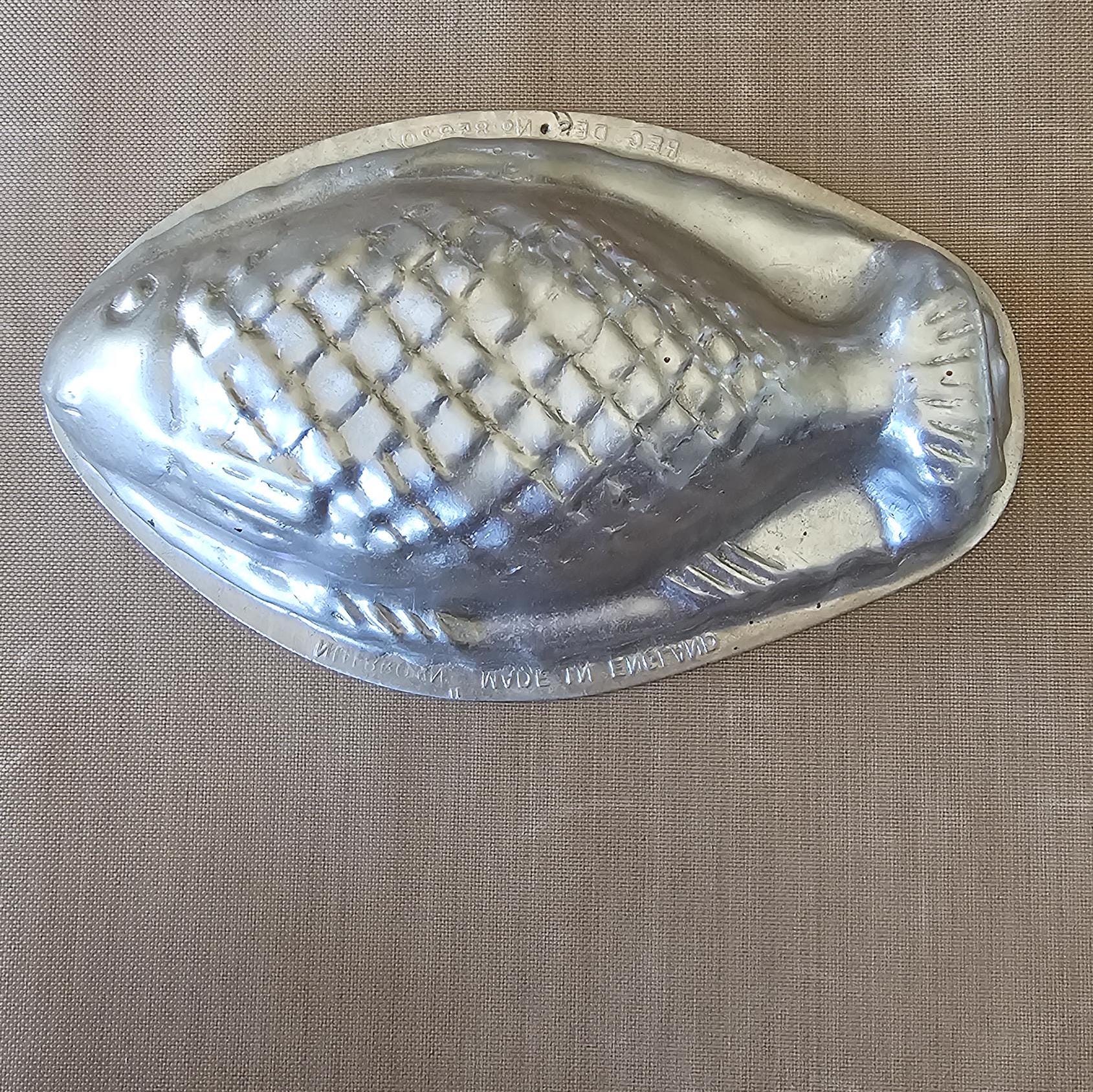 Fish Mould by Nutman Vintage Aluminium Reg Design 858202 Pate Jelly ...