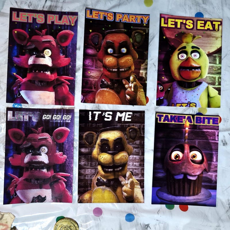 Freddy Fazbear Poster - Etsy