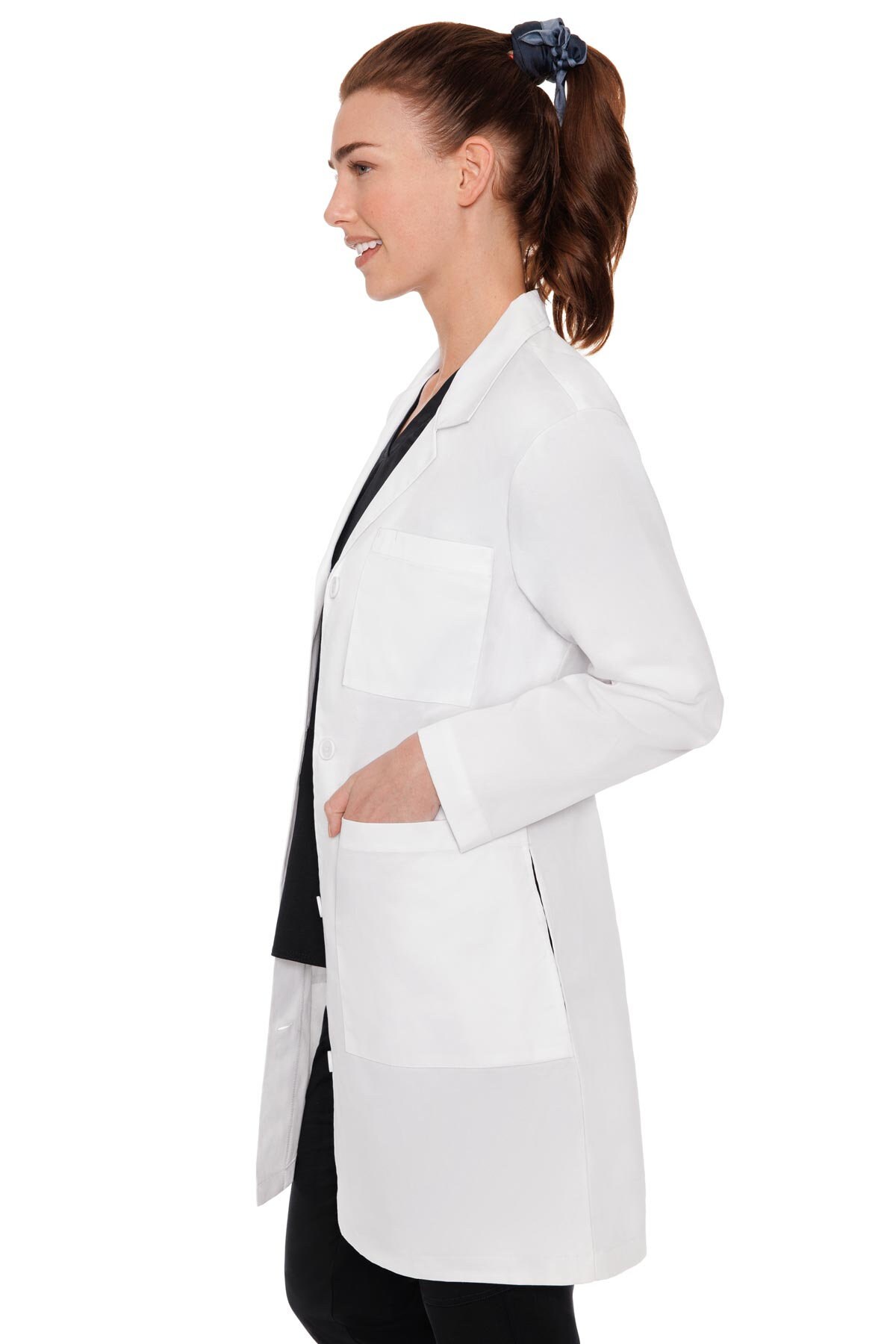 Women 3 Pocket Length Lab Coat by MED COUTURE. - Etsy