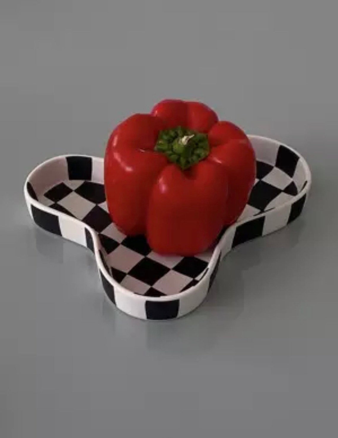 Ceramic Tray Checkerboard Design Jewelry Tray Small Stuff - Etsy