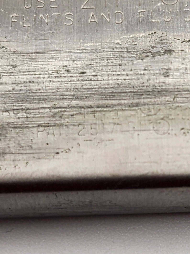 Vintage Zippo Slim 1963 Shell Oil Emblem Lighter Gas & Oil AS Is - Etsy