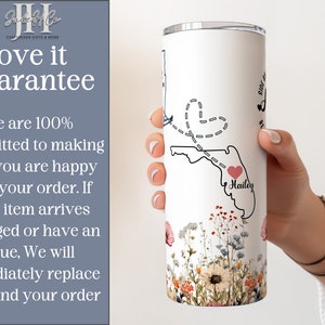 Custom Long Distance Tumbler, Long Distance Gift, Aunt Tumbler Gift ...
