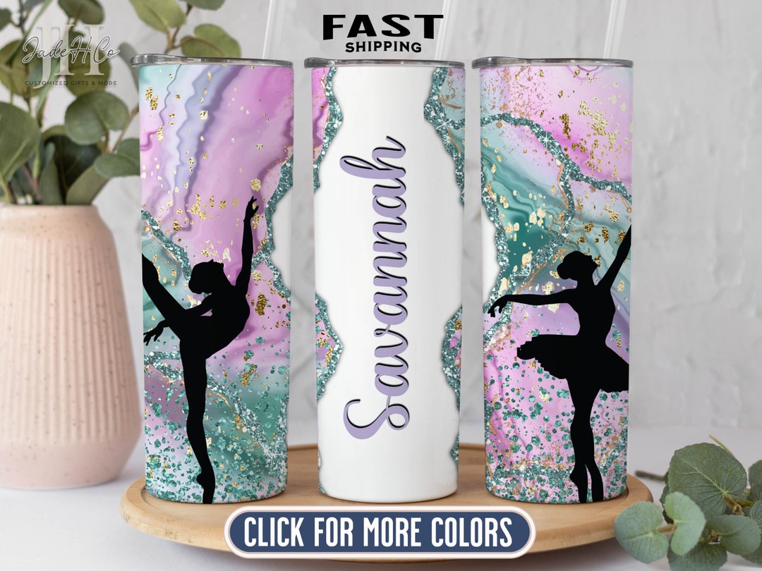 Personalized Dance Tumbler Custom Ballet Dancer Cup, Dance Gift for ...