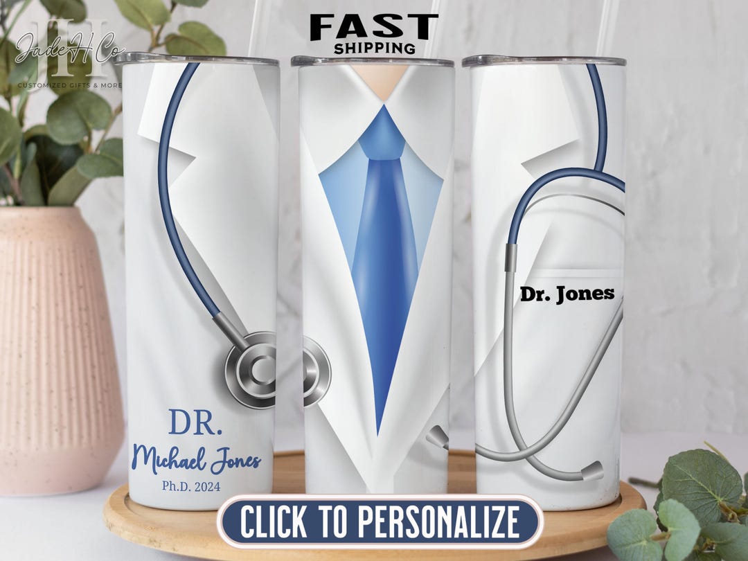 Personalized Doctor Tumbler, Tumbler for Doctors, Medical School ...