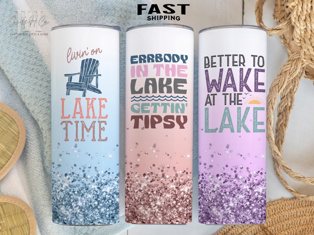 Custom Lake Life Tumbler, Custom Trip Cups for Family Vacation ...