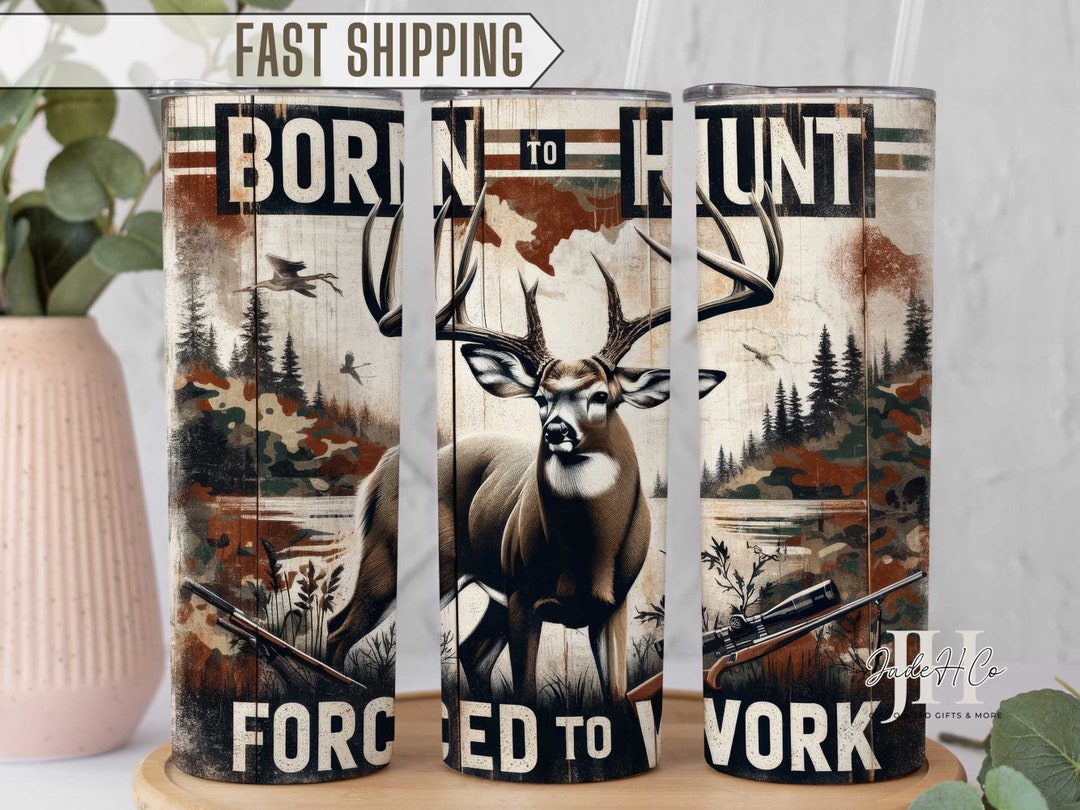Hunting Gifts for Men Deer Hunting Tumbler, Deer Hunting Gift, Hunting ...