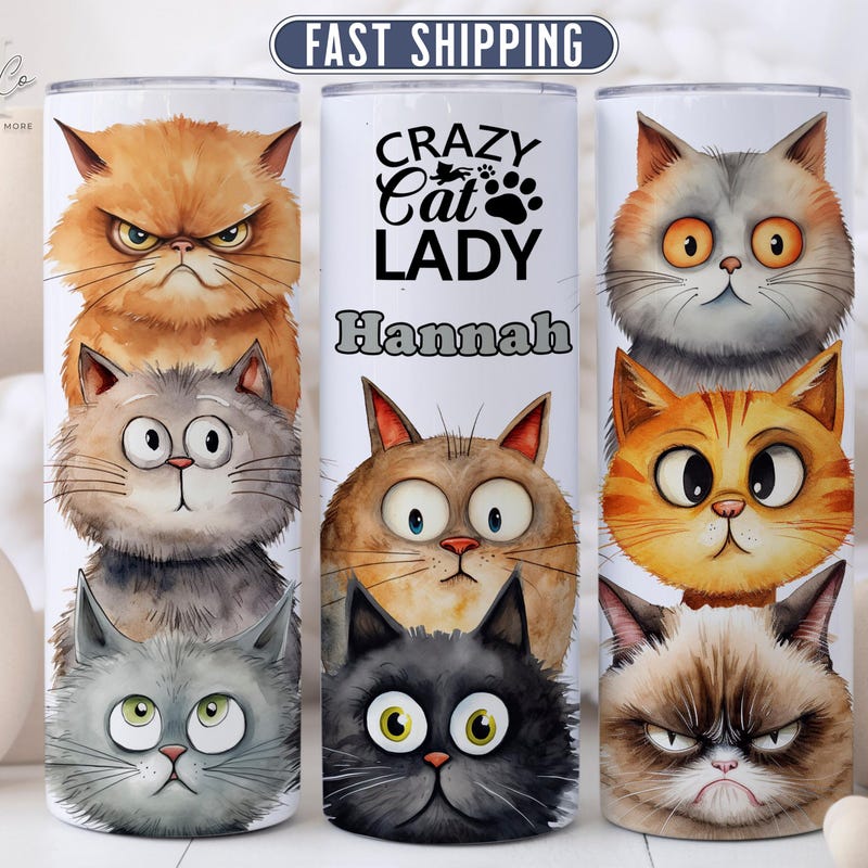 Crazy Cat Lady - Etsy