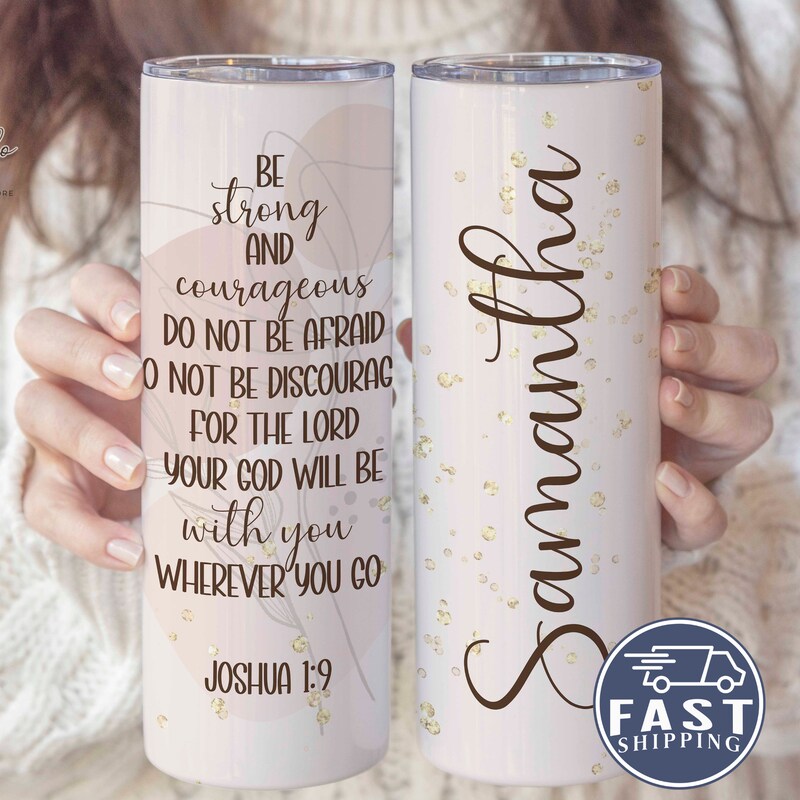 Bible Verse Tumbler - Etsy