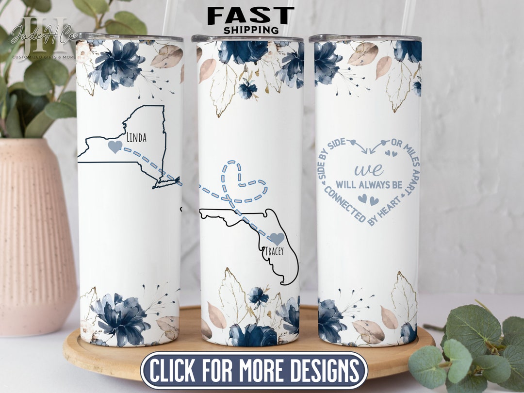 Custom Long Distance Tumbler, Long Distance Family, Long Distance ...