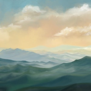 Blue Ridge Mountains | Blue Ridge Parkway | North Carolina Art ...