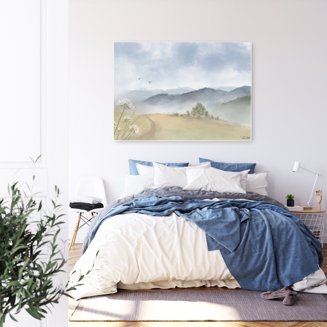 Blue Ridge Parkway | Blue Ridge Mountains Art | Appalachian Mountain ...