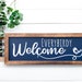 Everybirdy Welcome Welcome Sign Bird Lovers Gift Spring Decor ...