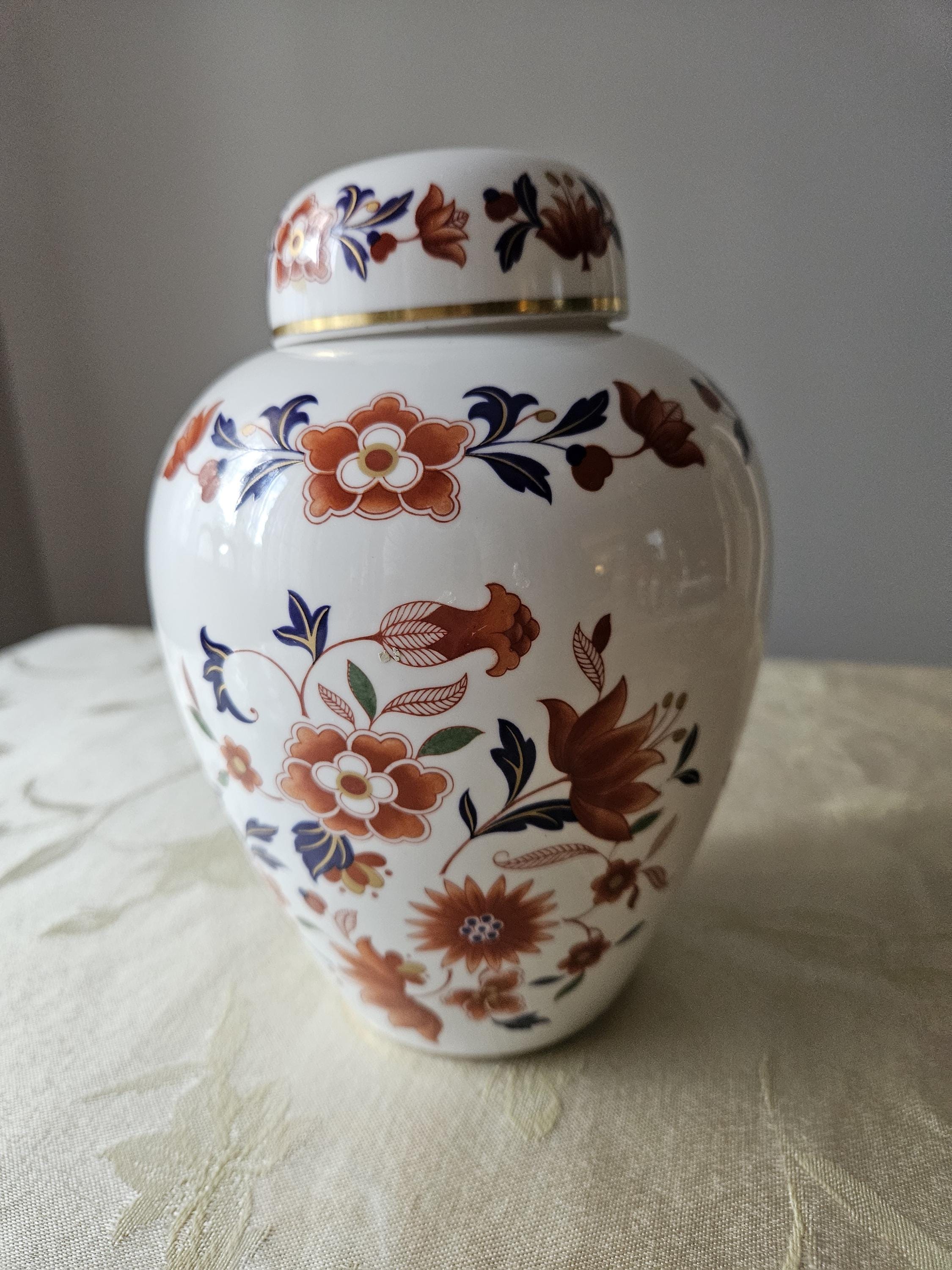 Spode Baroda Ginger Jar - Etsy