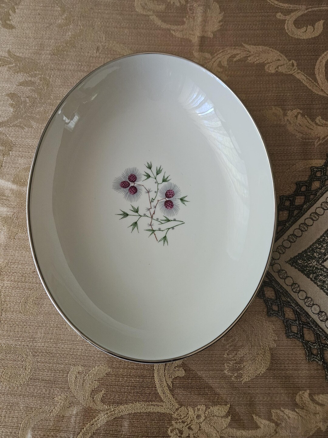Society Fine Arts China Larchwood Pattern - Etsy