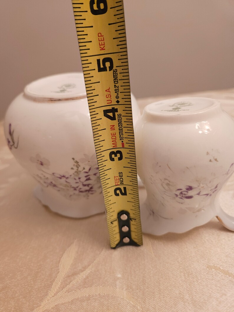 Hammersley Victorian Violets Set of Two Creamers - Etsy