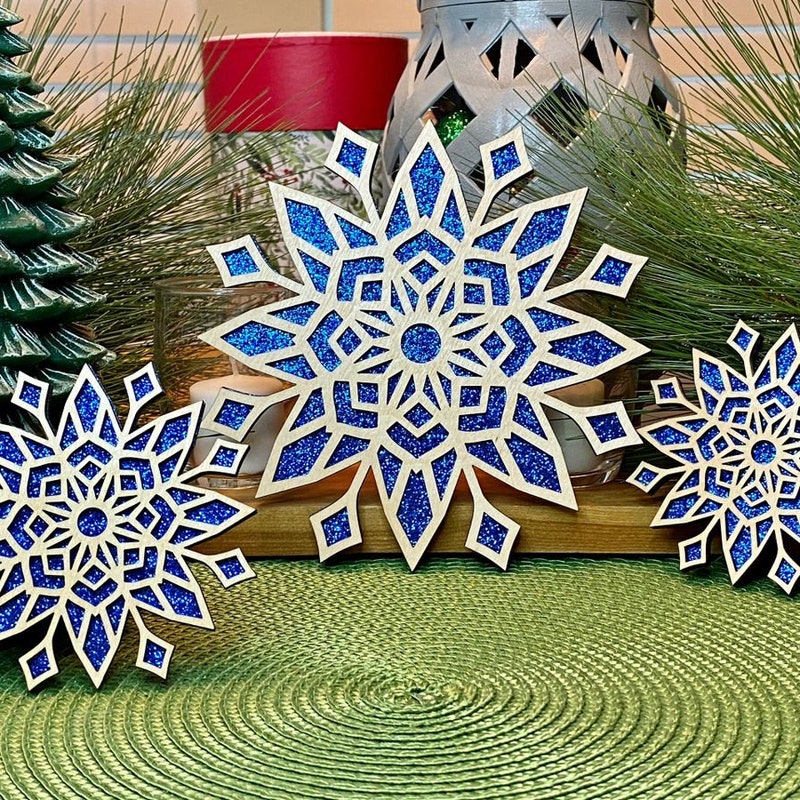 Snowflake Home Decor - Etsy