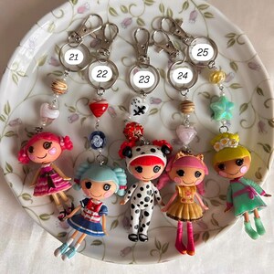 Original Lala Oopsy Button-eye Ragdoll Beaded Keychains | Dolls 1-50 - Etsy