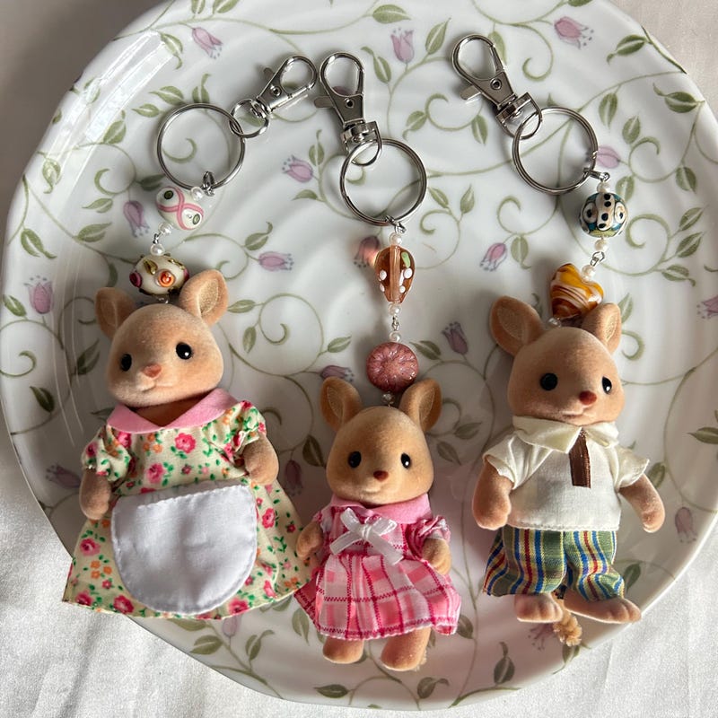 Sylvanian Families Keychain - Etsy